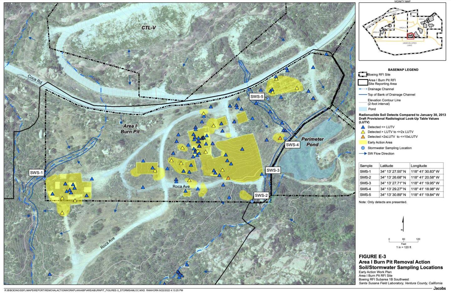 STATE FINDS CHEMICAL AND RADIOACTIVITY EMERGENCY IN FORMER BURN PIT AT ...
